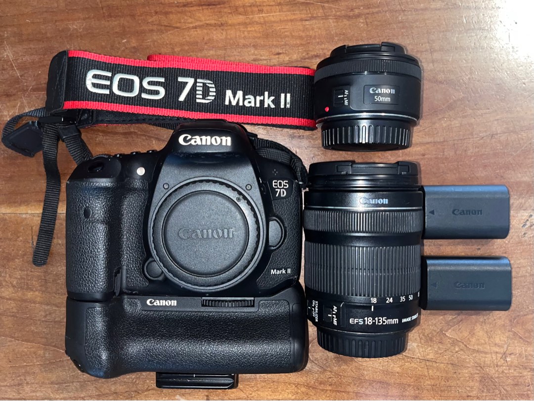 Canon EOS 7D Mark II Set, Photography, Cameras on Carousell