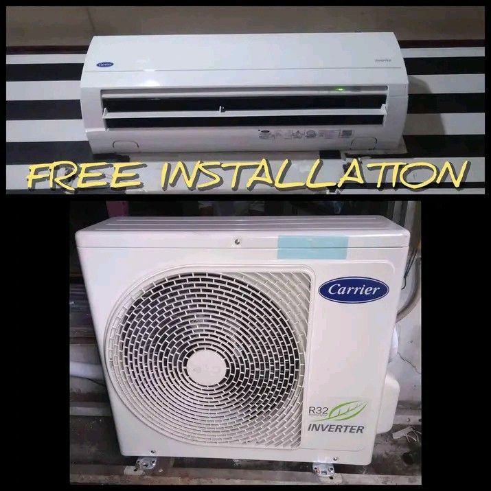 Carrier alpha serries split type inverter aircon with Free ...