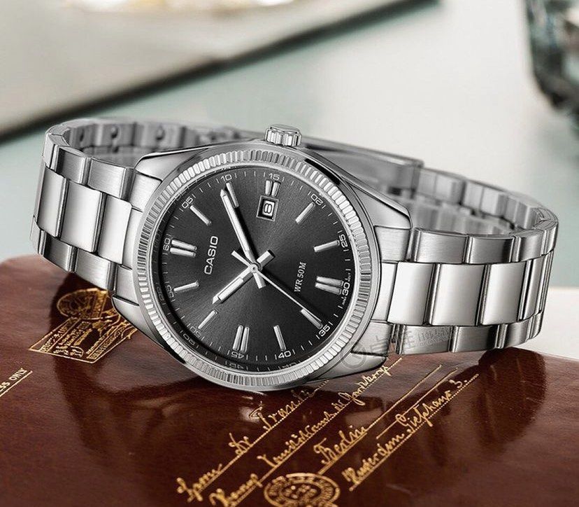 Casio Enticer Mtp 1302d 1a1 Mens Analog Quartz Steel Mtp1302d 1a1 Dress Watch Mtp1302 Brand New