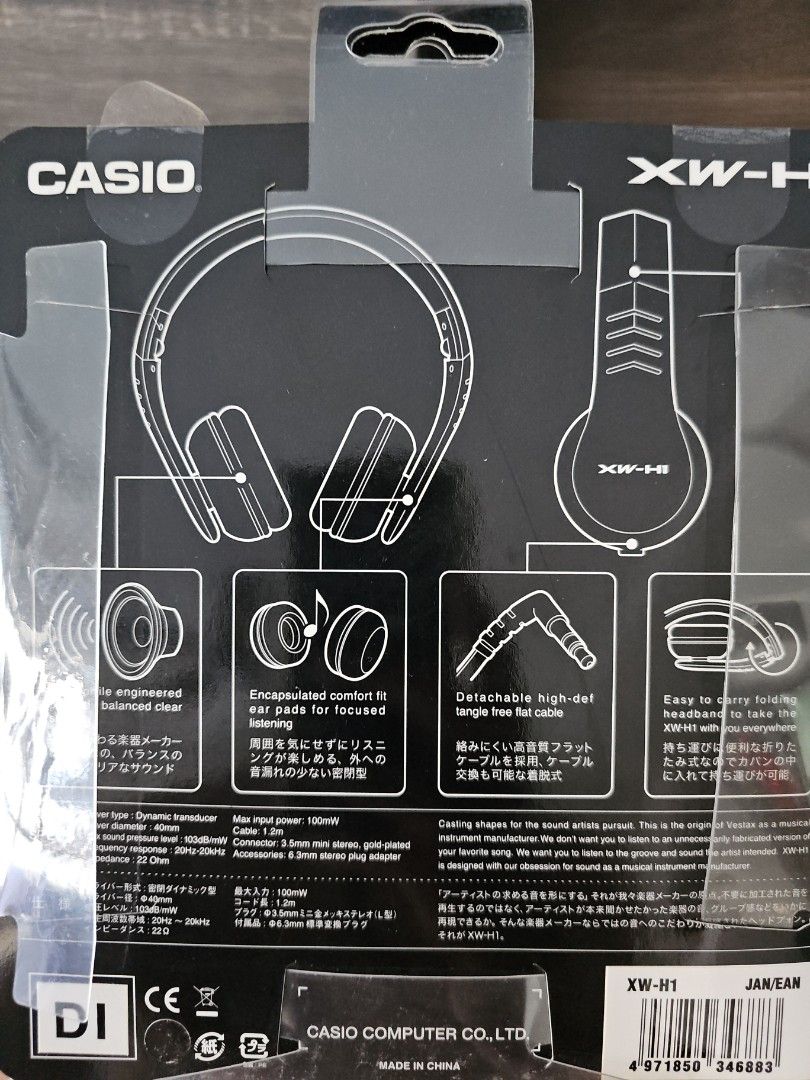 Casio Headsets, Audio, Headphones & Headsets on Carousell