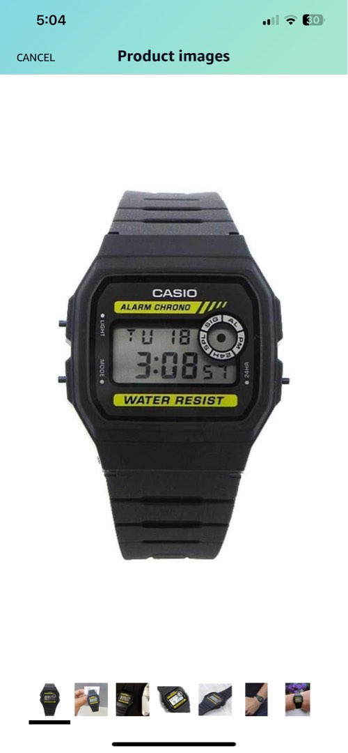 Casio Standard Digital Watch (F94WA-9), Men's Fashion, Watches ...