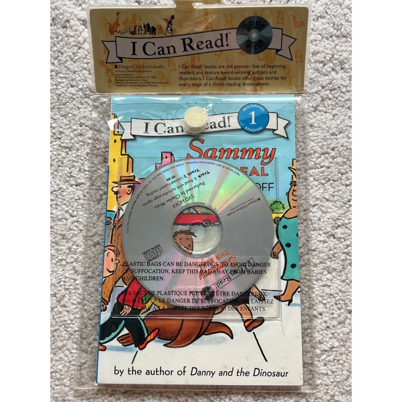 全新附CD ｜ I Can Read! ｜正版 SAMMY THE SEAL｜汪培珽老師推薦書單｜幼兒兒童英文分級書, 書籍、休閒與玩具 ...