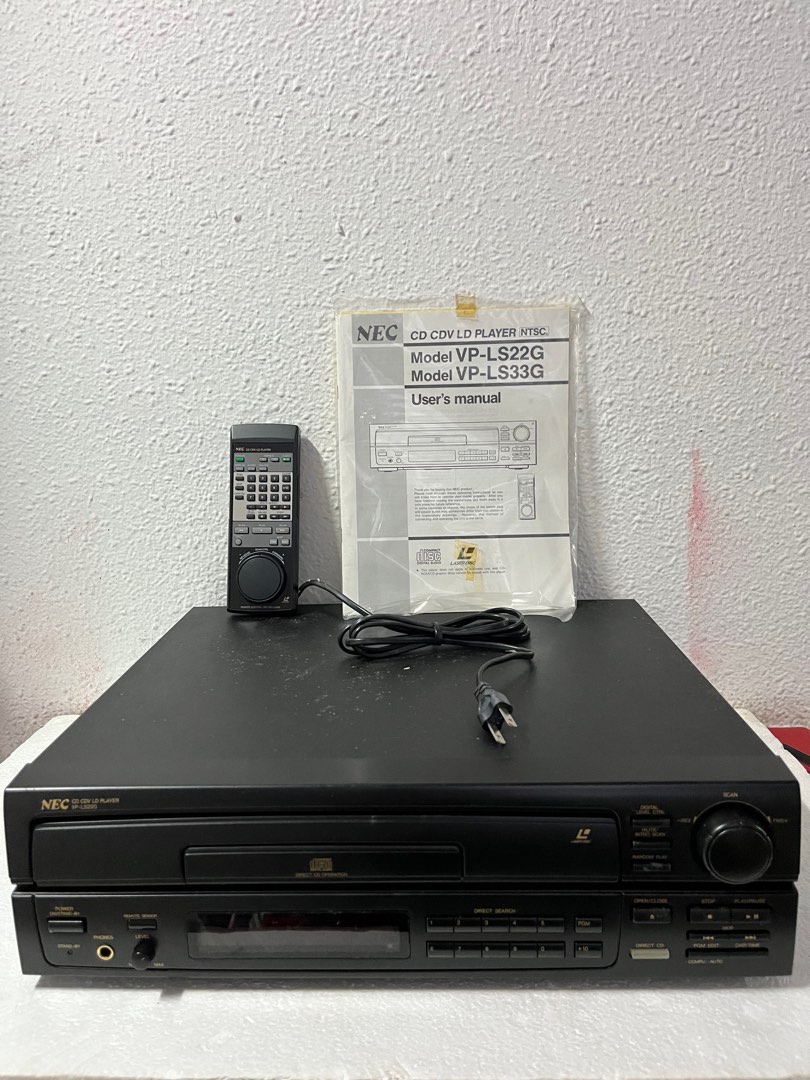 CD CDV LD player model VP-LS22G / VP LS33G, TV & Home Appliances, TV ...