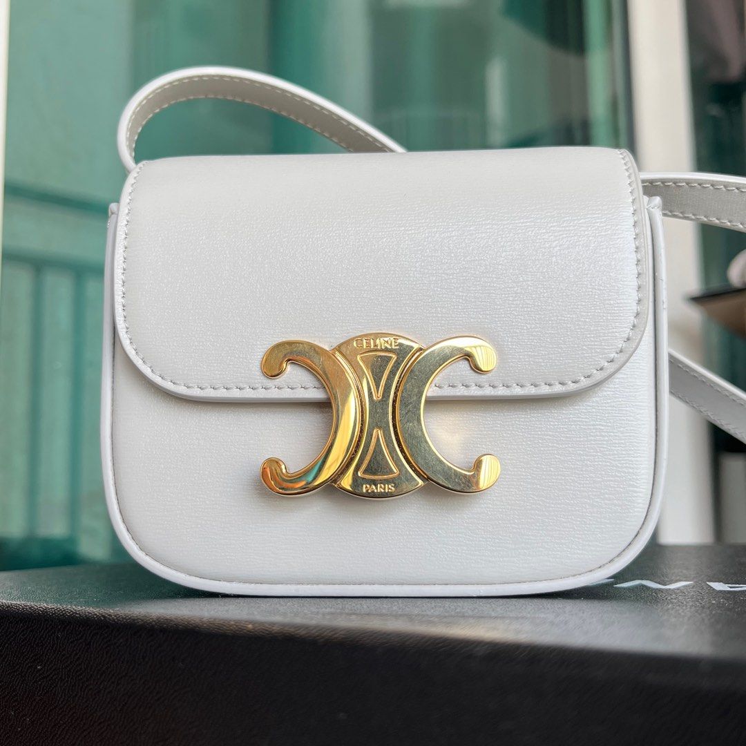 Celine Mini Triomphe Bag, Luxury, Bags & Wallets on Carousell
