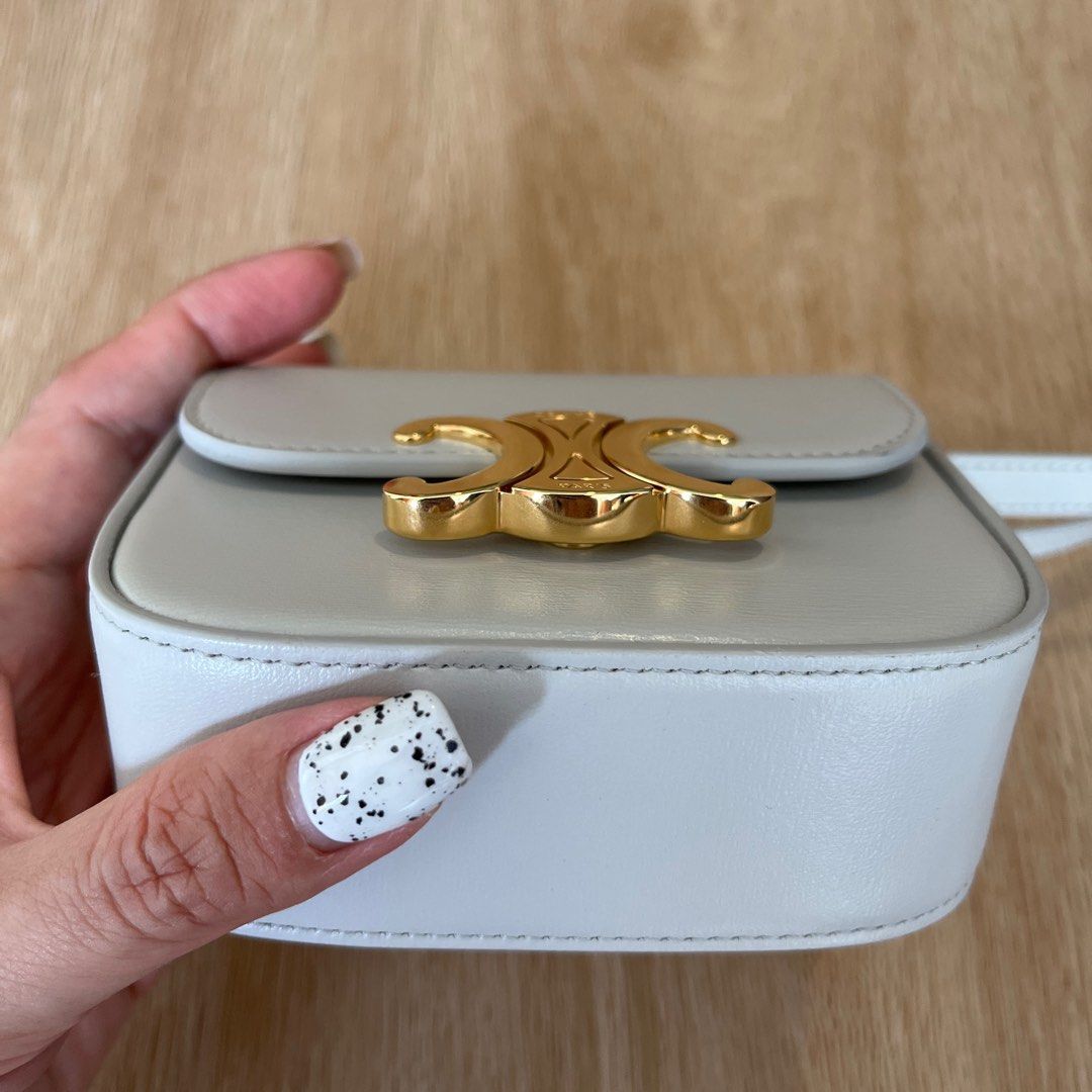 Celine Mini Triomphe Bag, Luxury, Bags & Wallets on Carousell