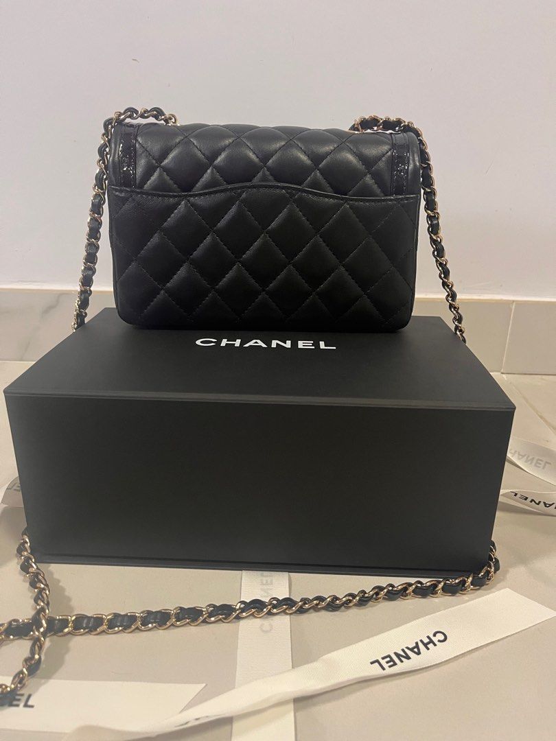Chanel 23B Mini Flap Bag, Luxury, Bags & Wallets on Carousell