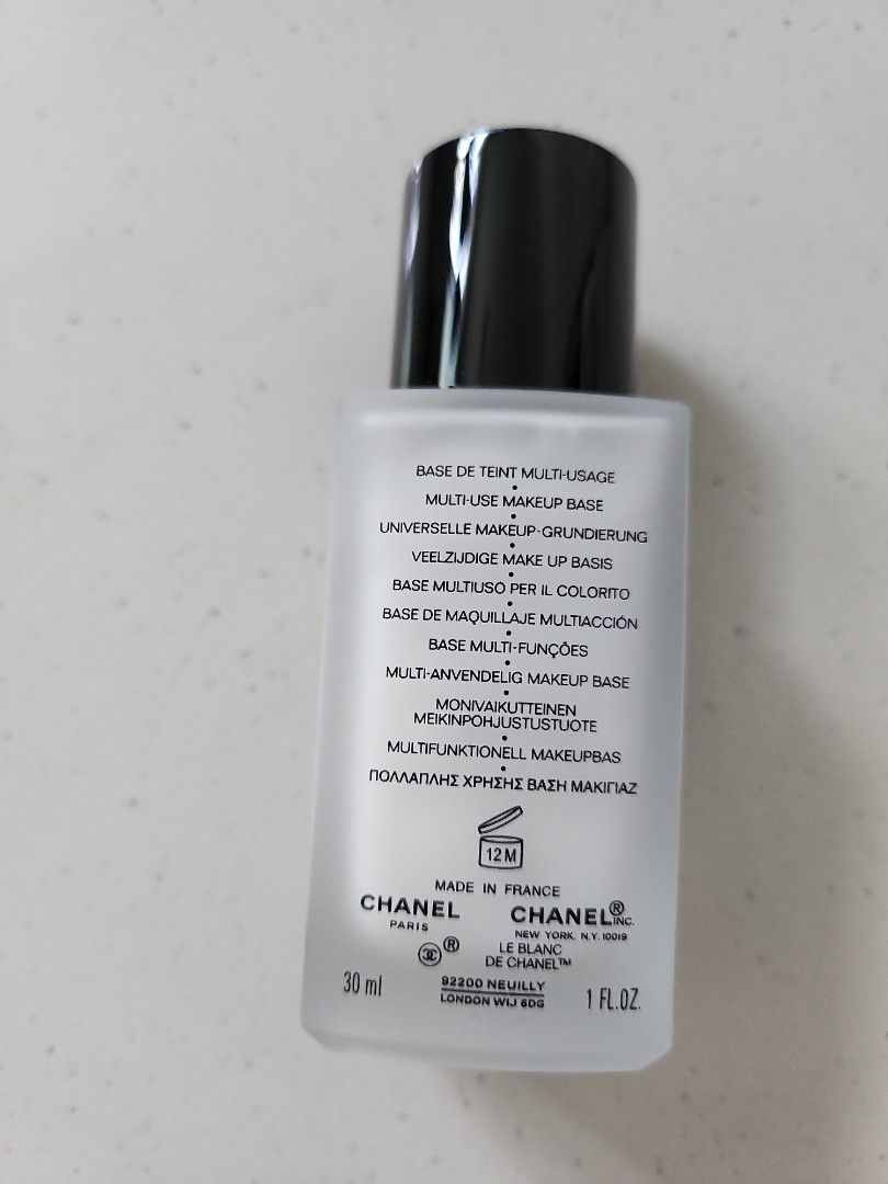 Chanel illumination base makeup 30ml le blanc de chanel base, Beauty ...