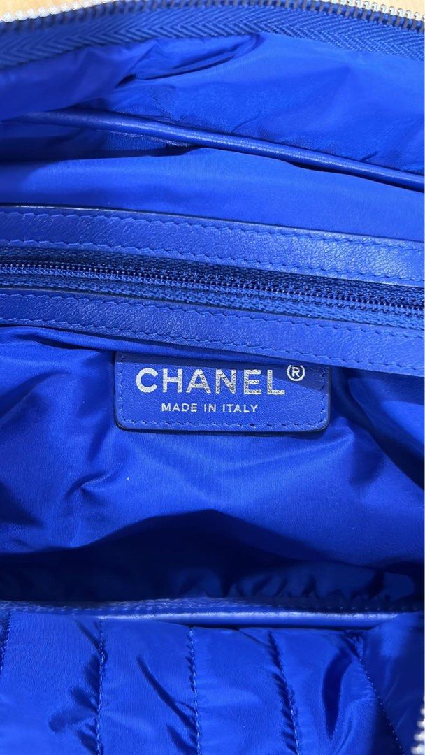 Chanel Nylon Flap Bag, Luxury, Bags & Wallets on Carousell