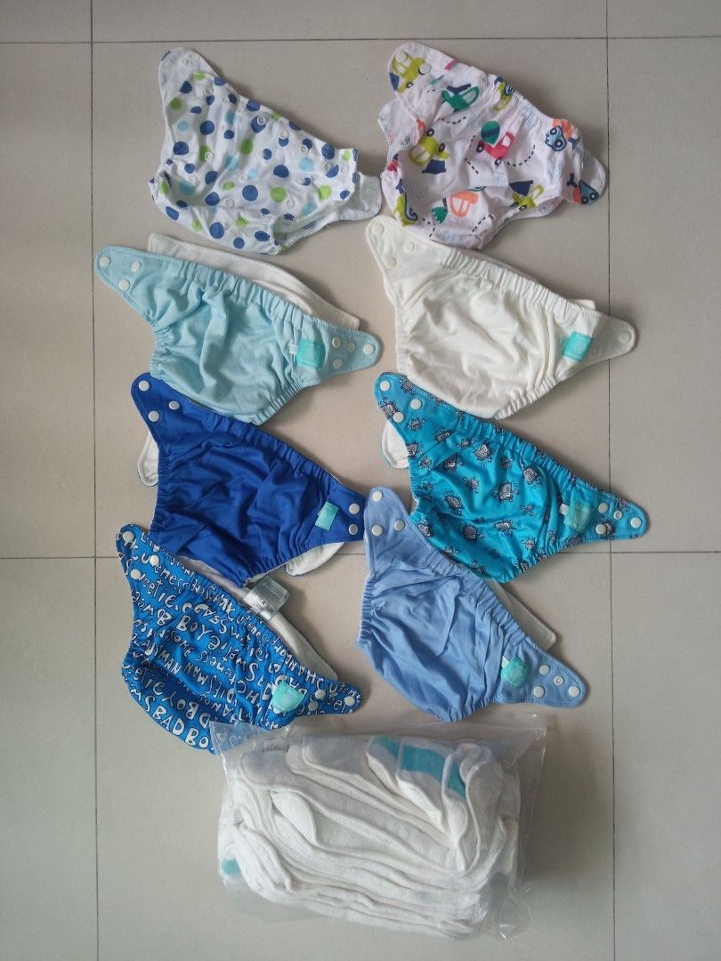 Brand New Charlie Banana Reusable Diaper c/w Inserts ( 8 sets ...