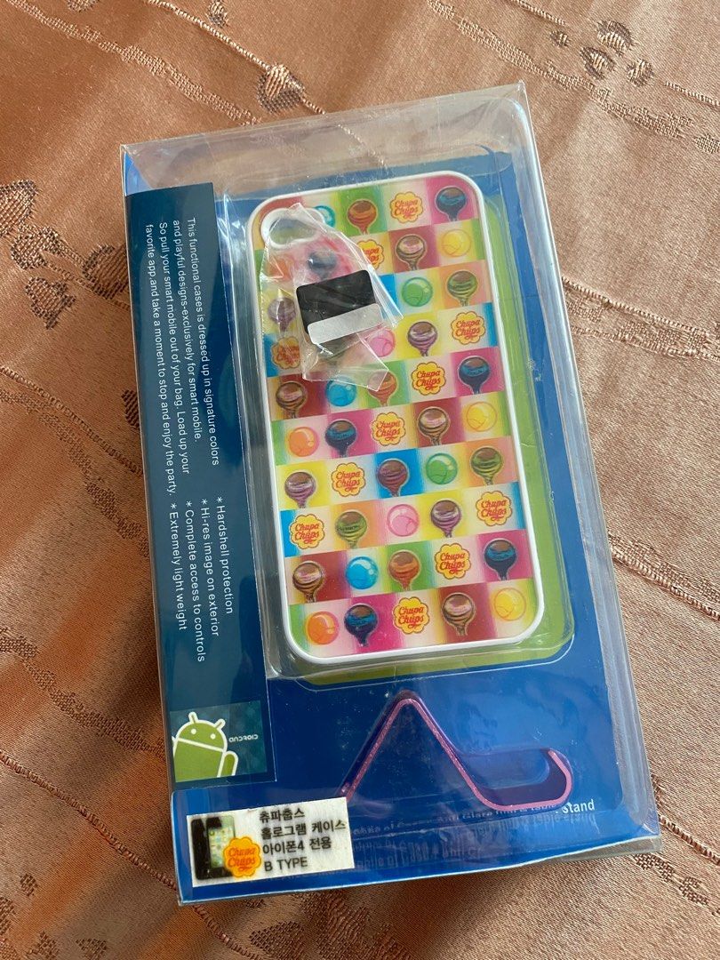 Chupa Chups 3D Smartphone Case with Table Stand & Anti Glare Screen ...