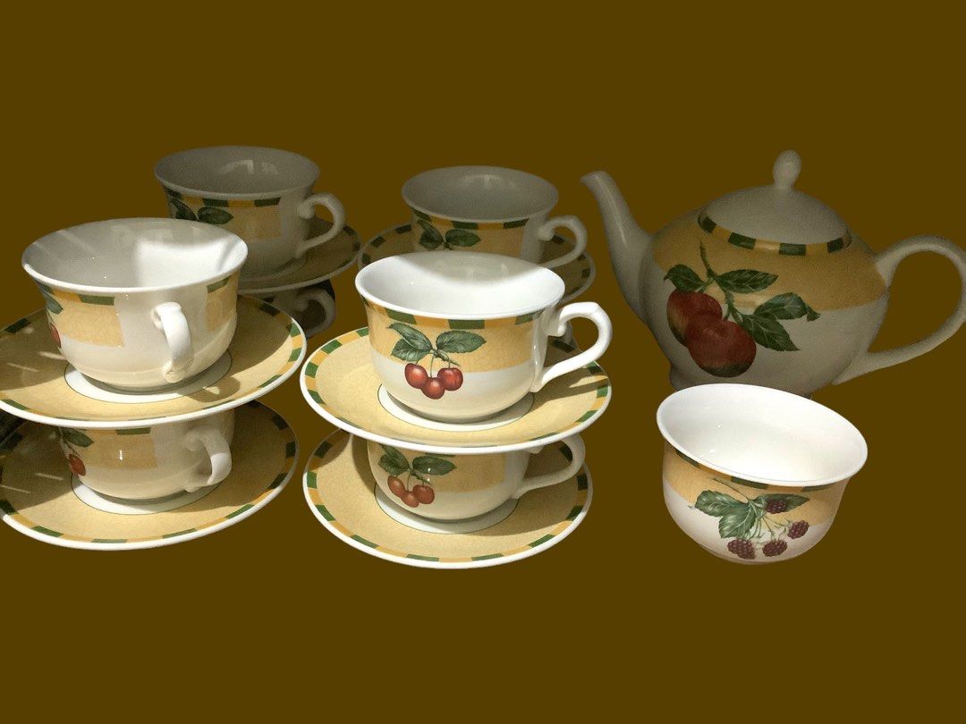 Churchill Somerset Tea Set, Furniture & Home Living, Kitchenware ...