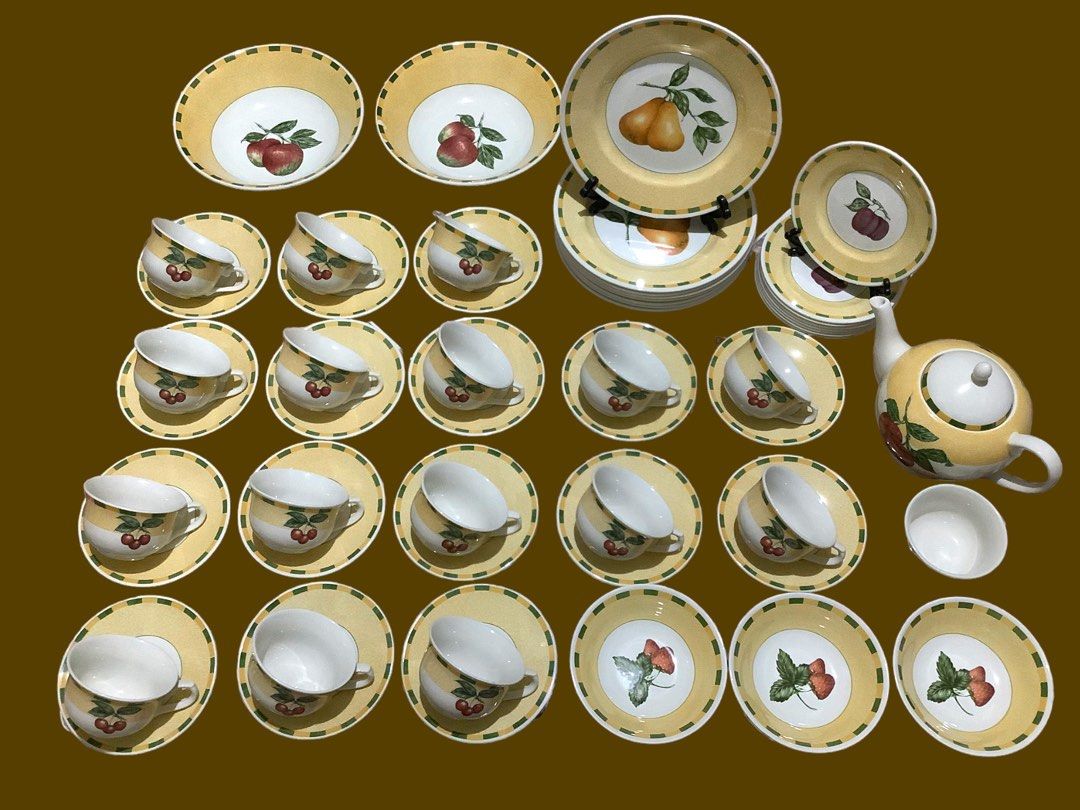 Churchill Somerset Tea Set, Furniture & Home Living, Kitchenware ...