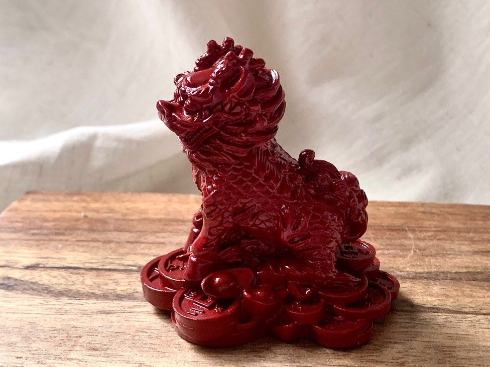 Cinnabar Qilin Display with Cert, Hobbies & Toys, Memorabilia ...