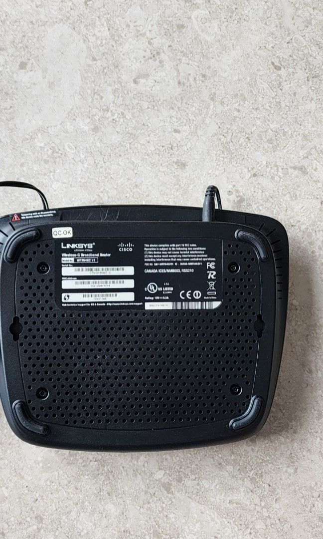 CISCO Linksys WRT54G2 router, Computers & Tech, Parts & Accessories ...