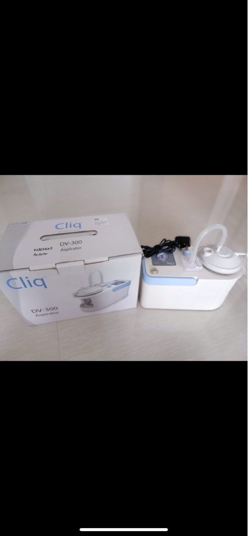 Cliq DV-300 Aspirator Suction Pump/ Machine, Health & Nutrition ...
