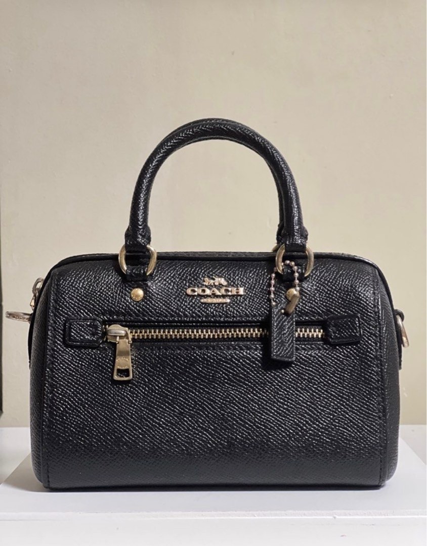 Coach Micro Rowan in Black, Luxury, Bags & Wallets on Carousell