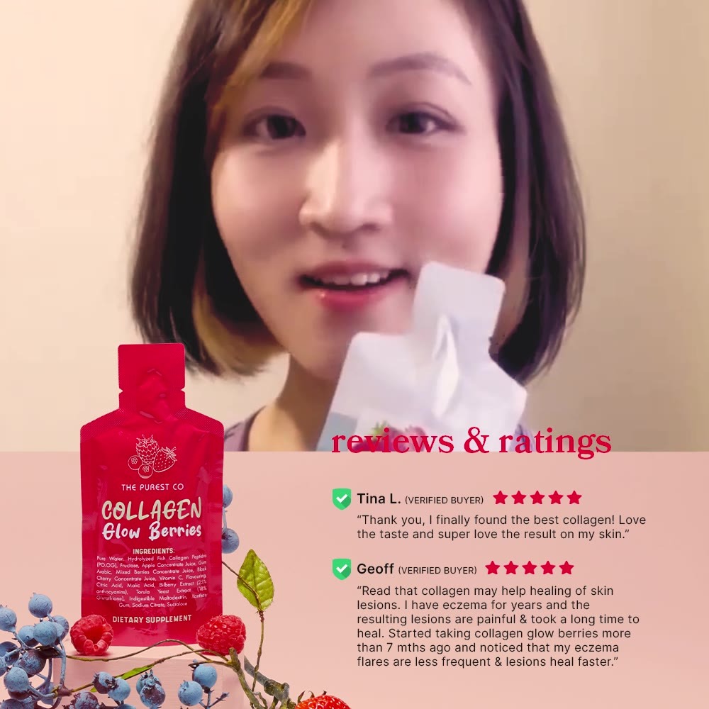 Collagen Glow Berries SB0555, Health & Nutrition, Health Supplements ...