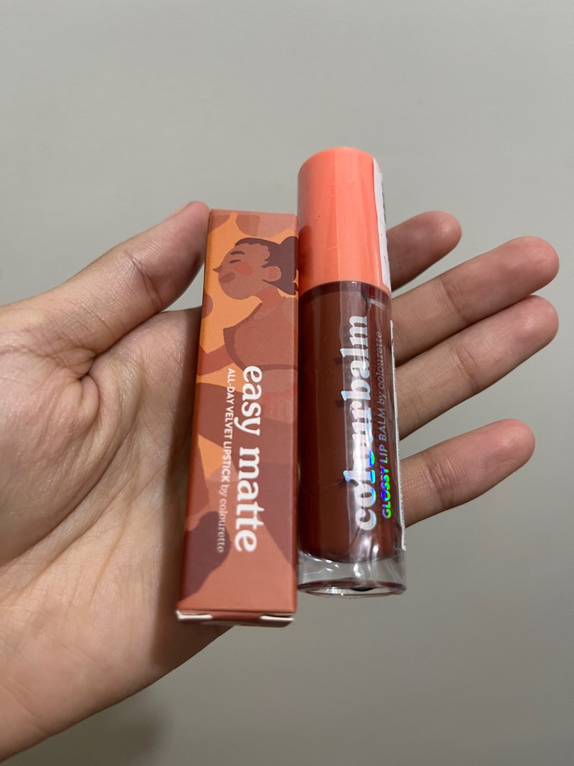 COLOURETTE EASY MATTE AND COLOURBALM on Carousell
