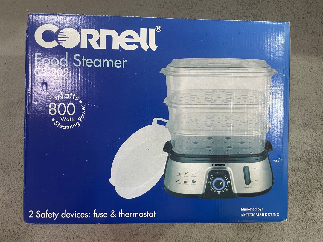 Cornell Food Steamer CS-202, TV & Home Appliances, Kitchen Appliances ...
