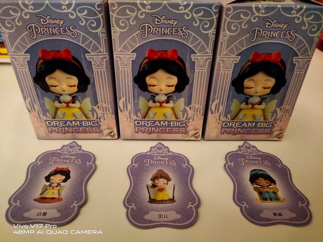 CPCM Cow Play Cow Moo Blind Box Disney Dream Big Princess - Belle ...