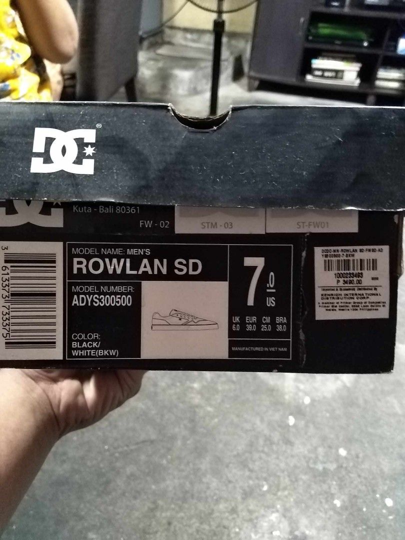 DC shoes ROWLAND SD, Men's Fashion, Footwear, Sneakers on Carousell