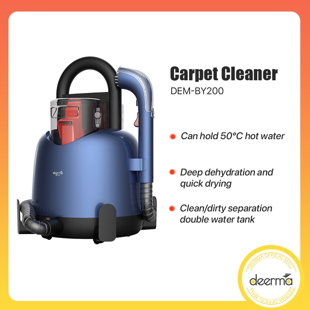 Deerma BY200 Household Handheld Steam Cleaner Multi-Purpose Wet And Dry ...