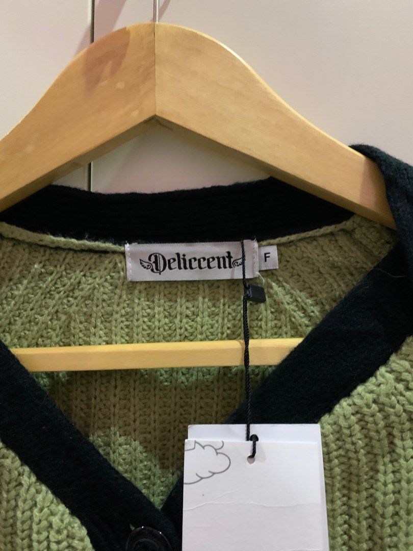 Deliccent Korean Brand Cardigan, Fesyen Wanita, Pakaian Wanita, Baju ...