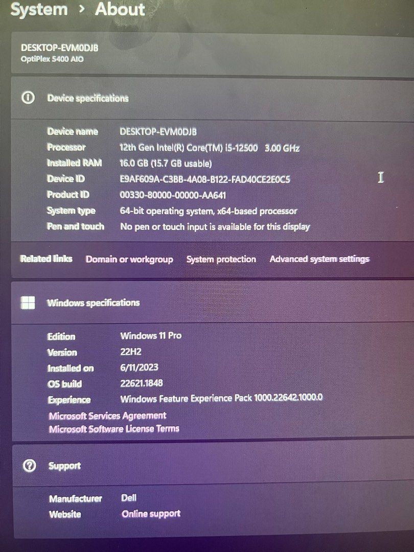 DELL OPTIPLEX 5400 AIO, Computers & Tech, Desktops on Carousell