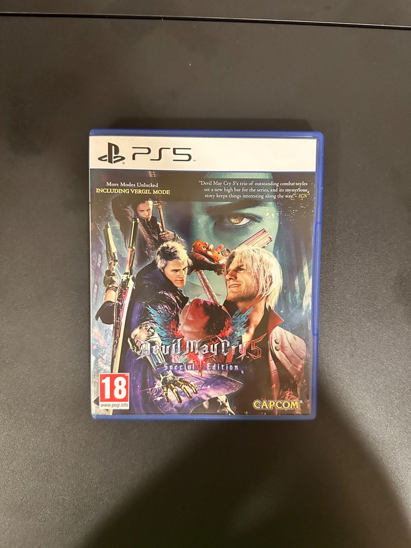 Devil May Cry, Video Gaming, Video Games, PlayStation on Carousell