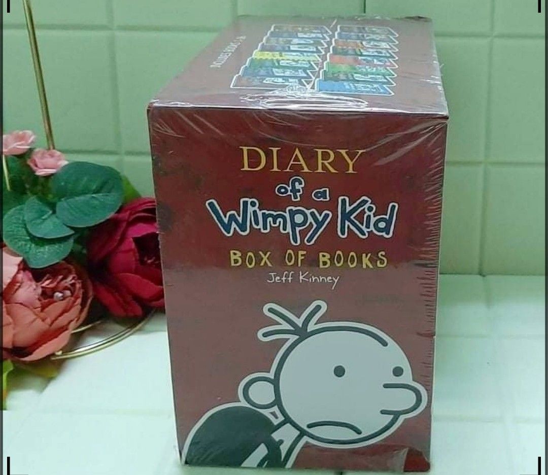 Diary of a Wimpy Kid 16 Books Collection Set by Jeff Kinney, Hobbies ...