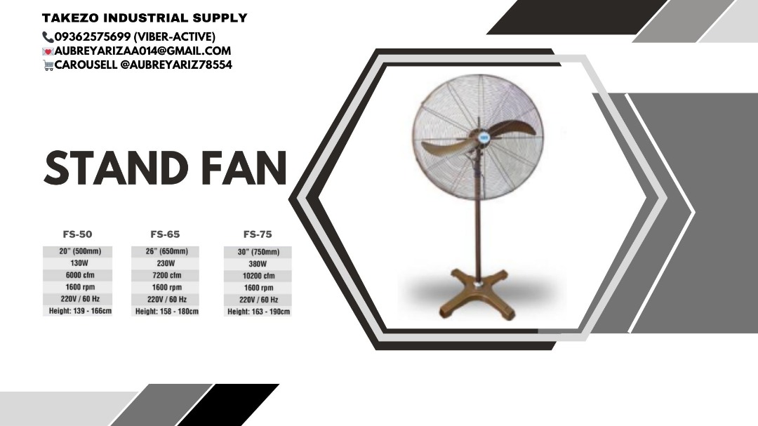 DIFFERENT TYPES OF FAN ( STAND, WALL, STAND FAN TRIPOD, FLOOR FAN ...