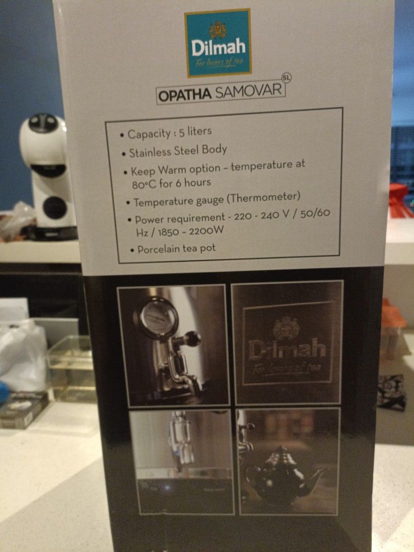Dilmah Opatha Samovar, TV & Home Appliances, Kitchen Appliances, Coffee ...