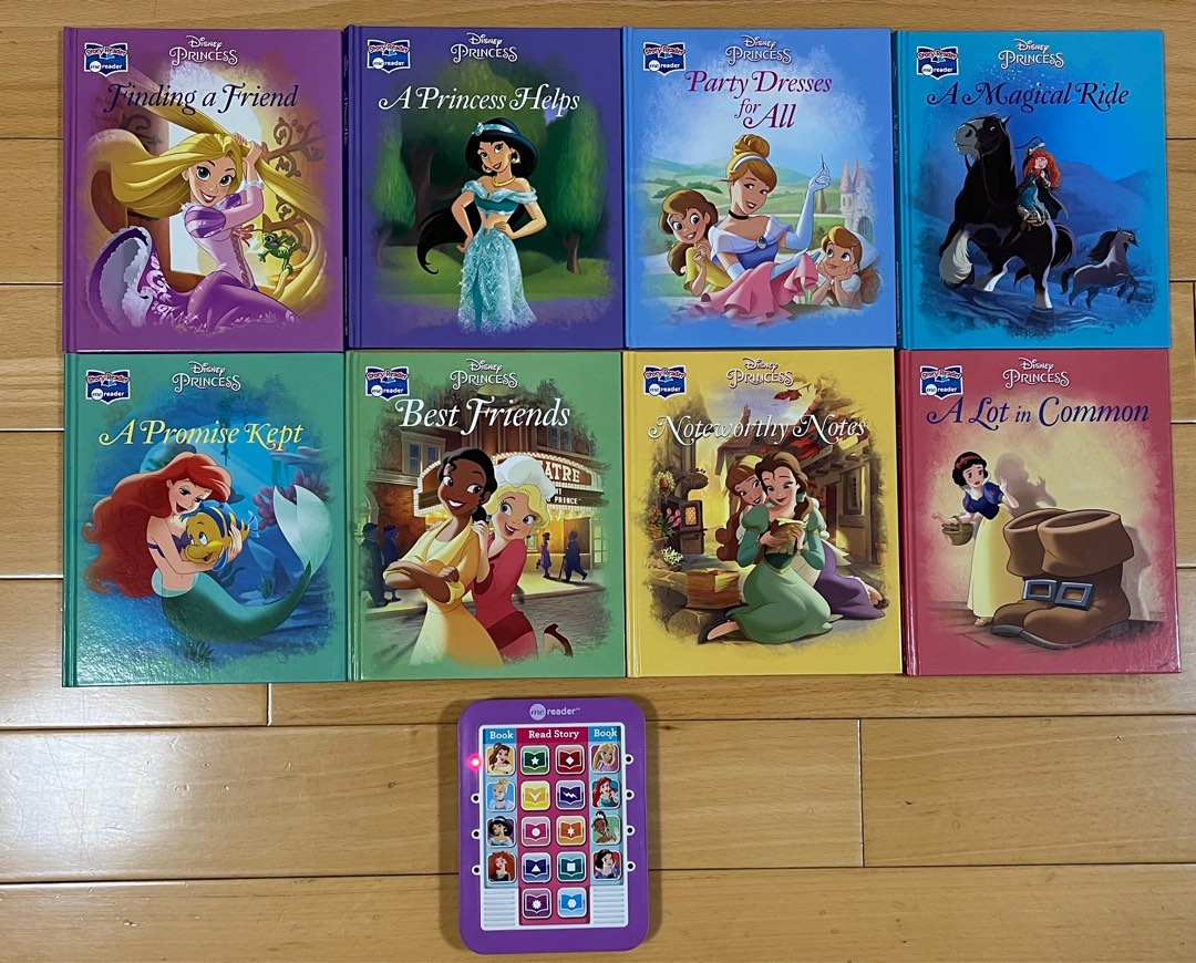 Disney Princess : Me Reader Electronic Reader and 8 Book Library, 興趣及遊戲 ...