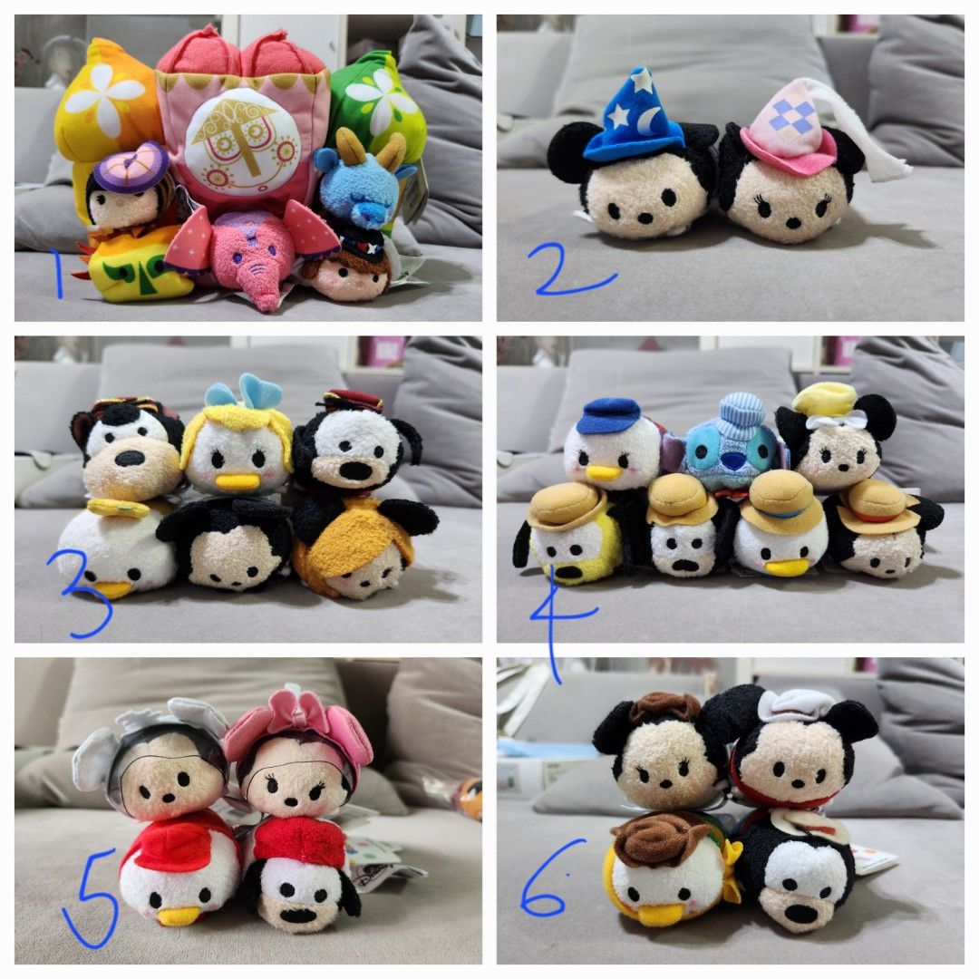 Disney Tsum Tsum Plush Disney Parks Exclusive, Hobbies & Toys, Toys ...
