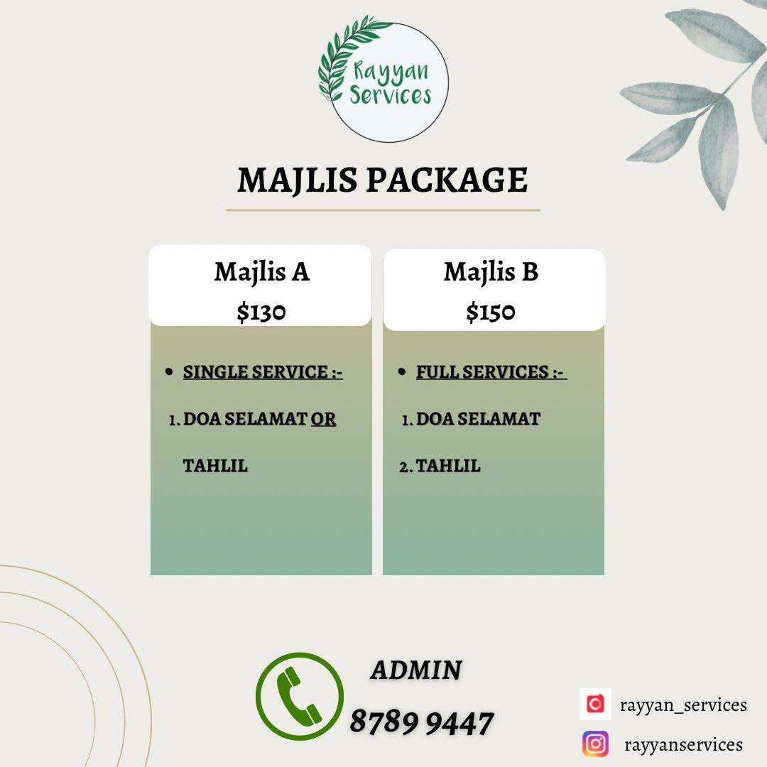 Doa Selamat/Tahlil/Tahnik & Tahlik, Everything Else on Carousell