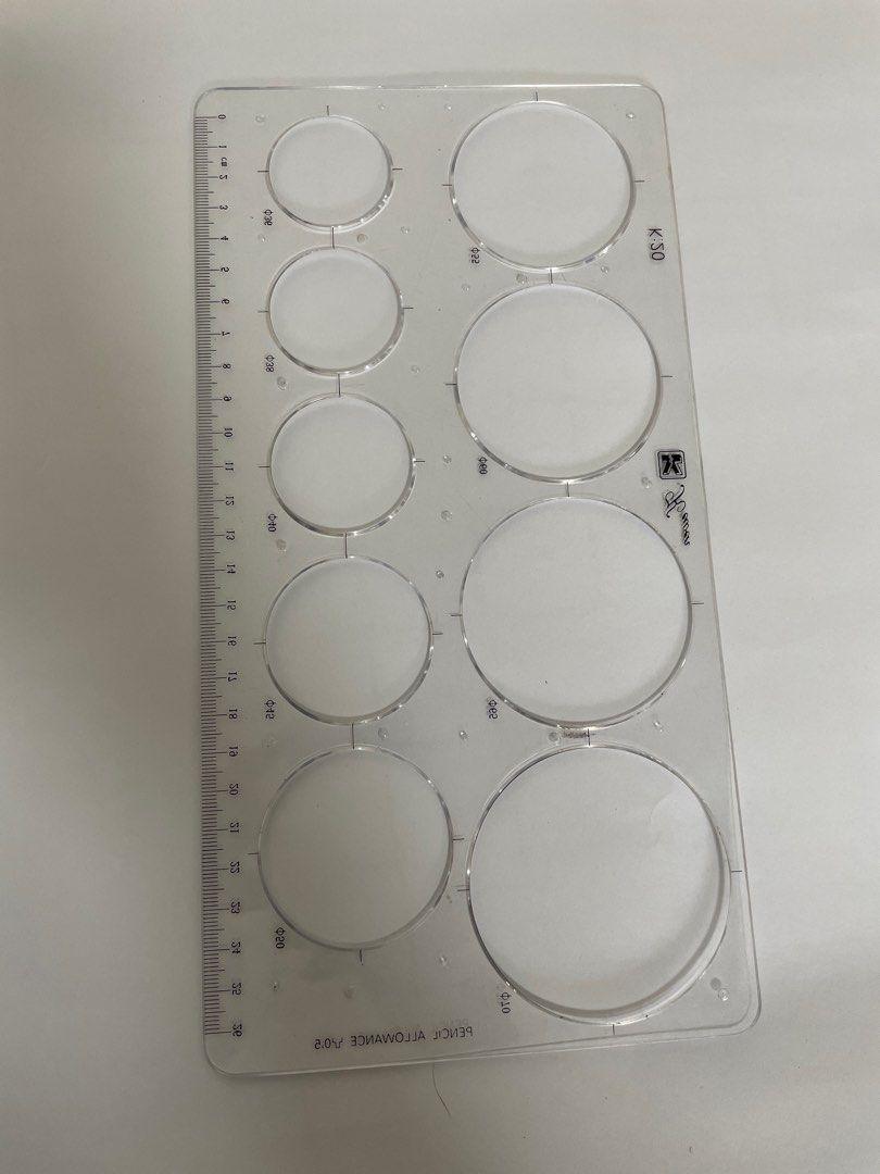 Drafting templates - circular, square, polygonal, ellipse, Hobbies ...