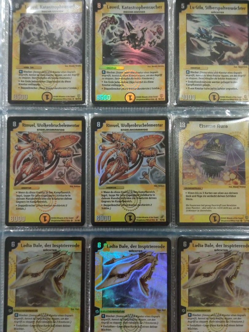 Duel Masters Foils Clearance (German/ French): Crystal Paladin ...