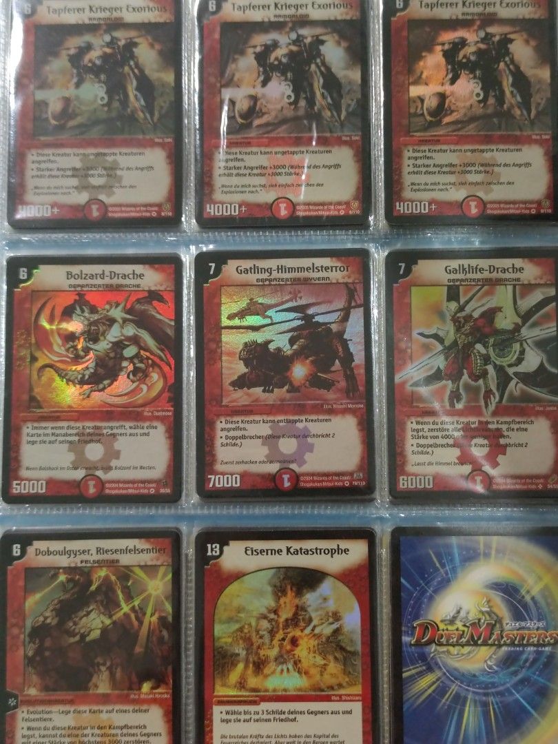 Duel Masters Foils Clearance (German/ French): Crystal Paladin ...