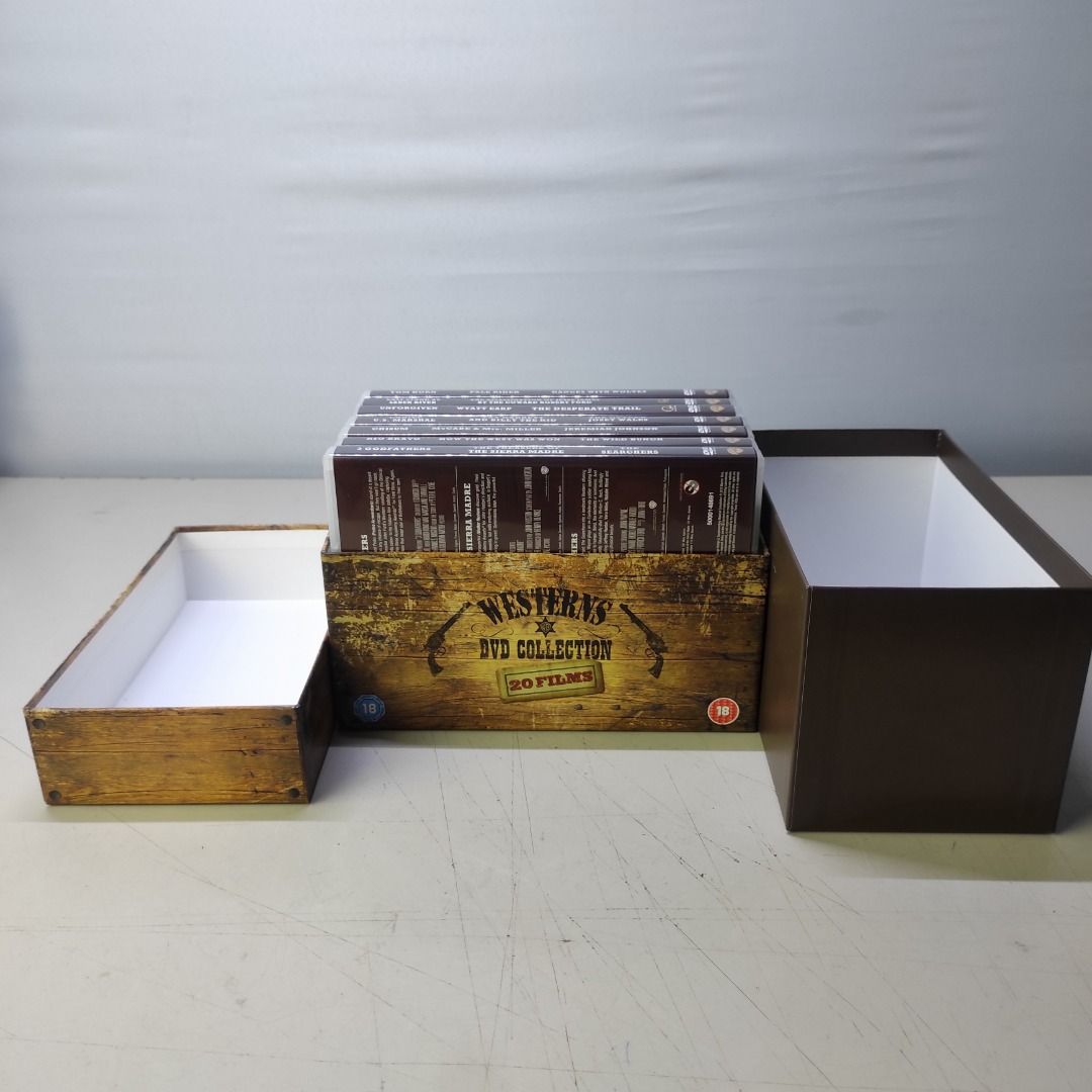 DVD explosive collection western 20 films with 22 MINT DVD discs from ...