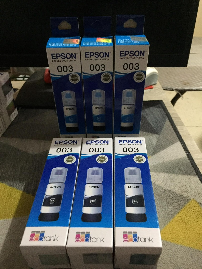 EPSON 003 ALL COLORS FOR SALE!!! BULK ORDERS ACCEPTED!!! 8659-5644 on ...