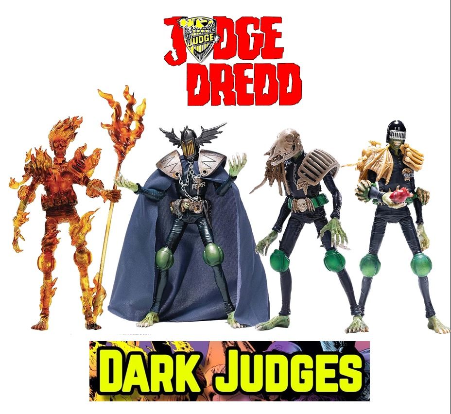 (ON HAND) DC Comics Judge Dredd: DARK JUDGES Exquisite Mini 1:18 PX ...