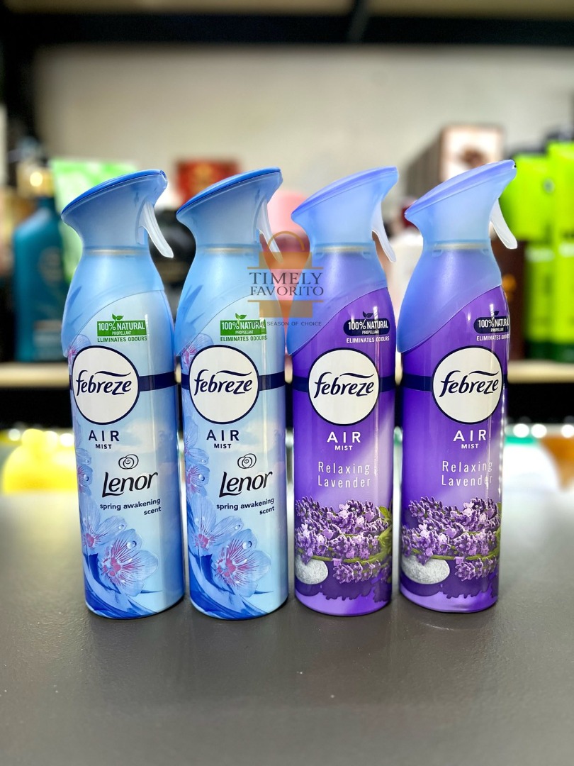 Febreze Air Lenor Spring Awakening/Lavender Air Freshener 300mL ...