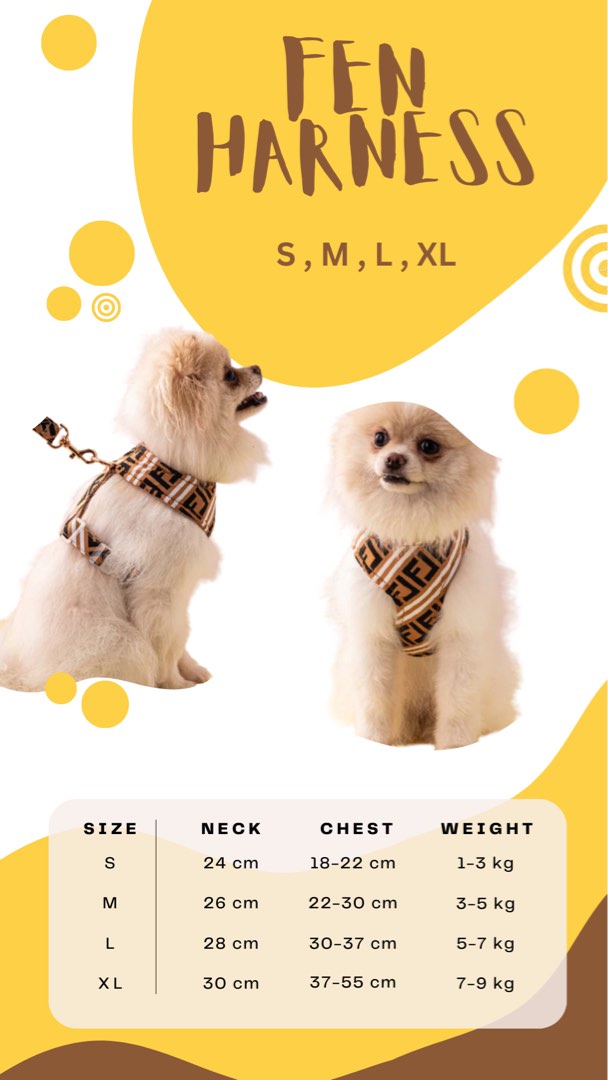 Fen Dog Cat Harness, Pet Supplies, Homes & Other Pet Accessories on ...