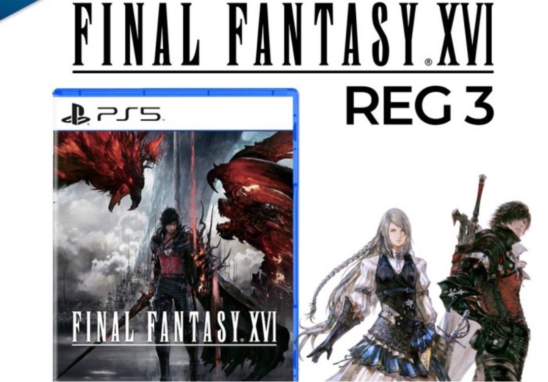 Final fantasy 16 R3 Ps5, Video Gaming, Video Games, PlayStation on ...