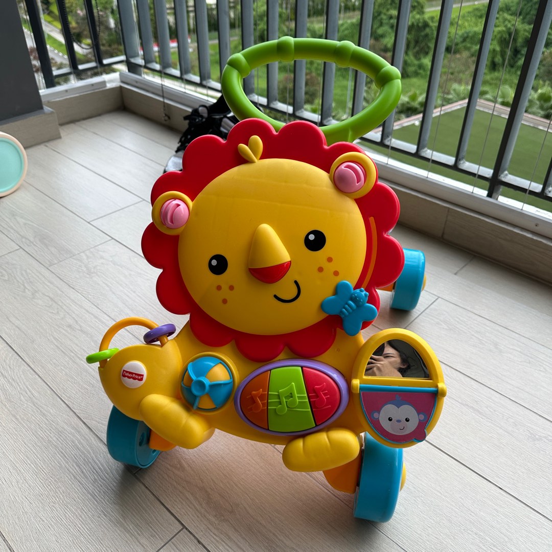 Fisher Price Lion Walker, Babies & Kids, Infant Playtime on Carousell