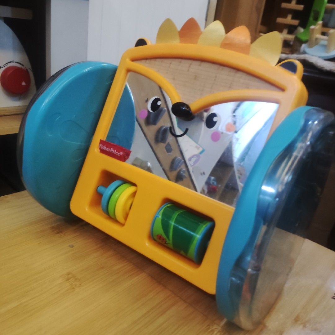 Fisher-Price Shows Hedgehog Play and Crawl, Tummy Time and Crawl Toy ...