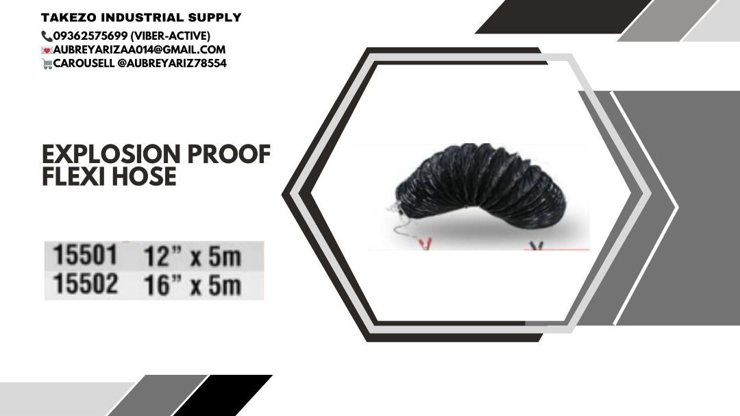 FLEXIBLE DUCT HOSE / EXPLOSION PROOF FLEXI HOSE, Commercial ...