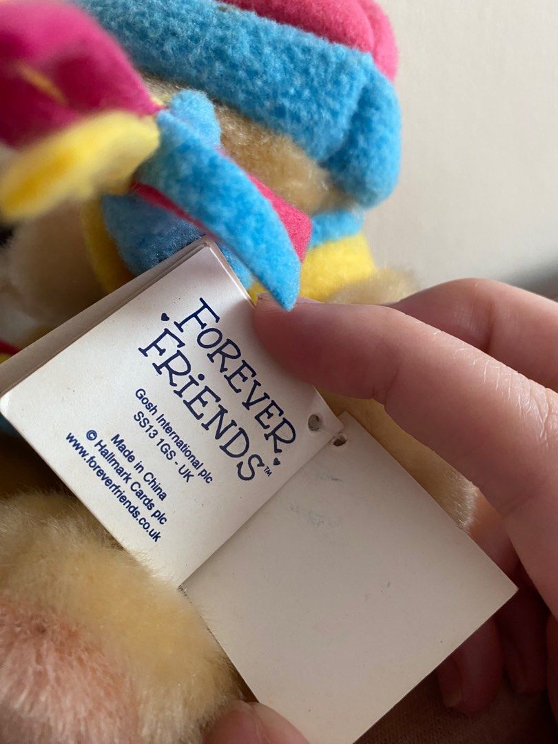 Forever Friends Bear Soft Toy, Hobbies & Toys, Toys & Games on Carousell