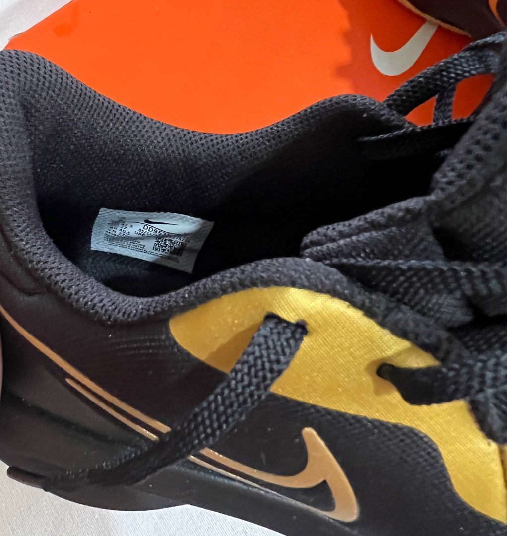 FS Original Nike Precision VI Basketball shoes (Color: Black/Gold ...