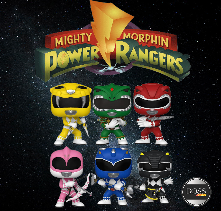 Funko Pop! Mighty Morphin Power Rangers 30th Anniversary, Hobbies ...